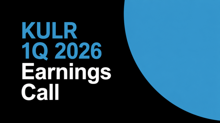 KULR First Quarter 2026 Earnings Call